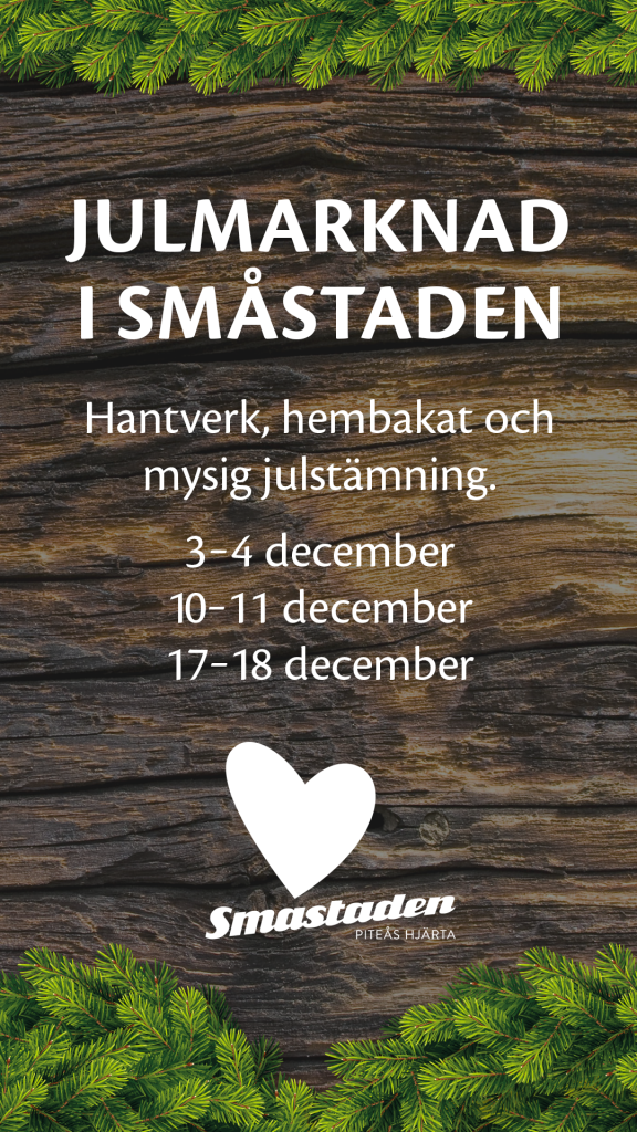 Julmarknad - Småstaden
